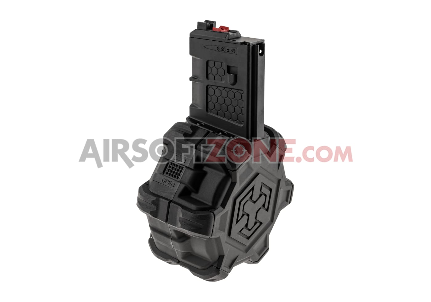 AW Custom Drum Mag AR15 Series GBB 350rds (2024) - Airsoftzone
