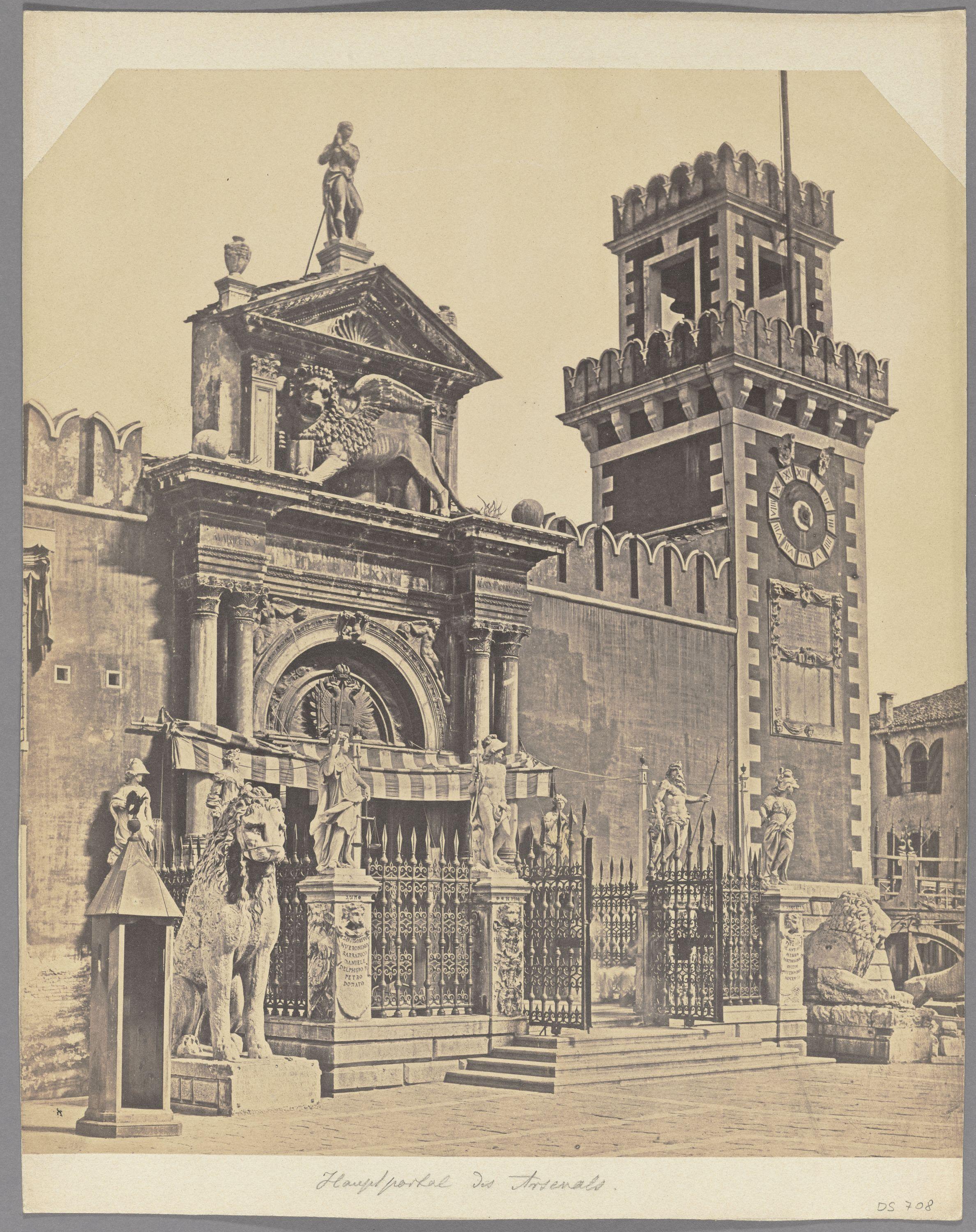 Sammlung | Eingangsportal zum Arsenal in Venedig