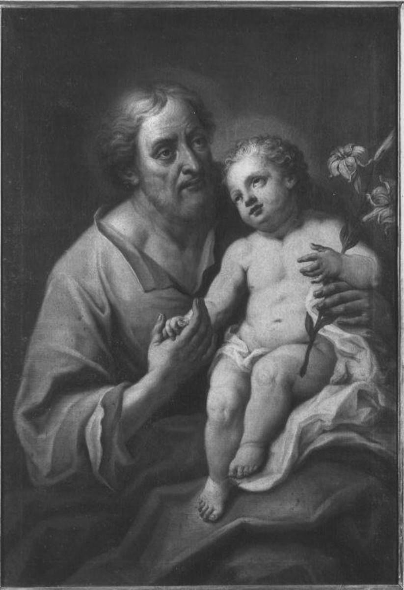Sammlung | Hl. Josef mit Christkind