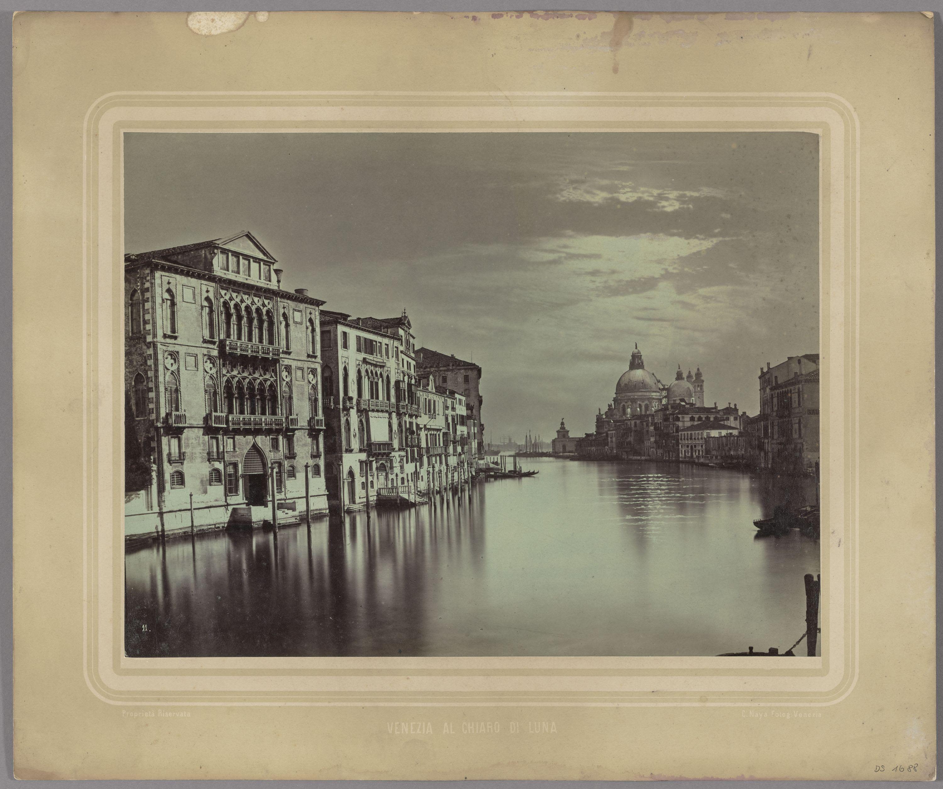 Sammlung | Canal Grande mit Palazzo Cavalli Franchetti und Blick auf ...