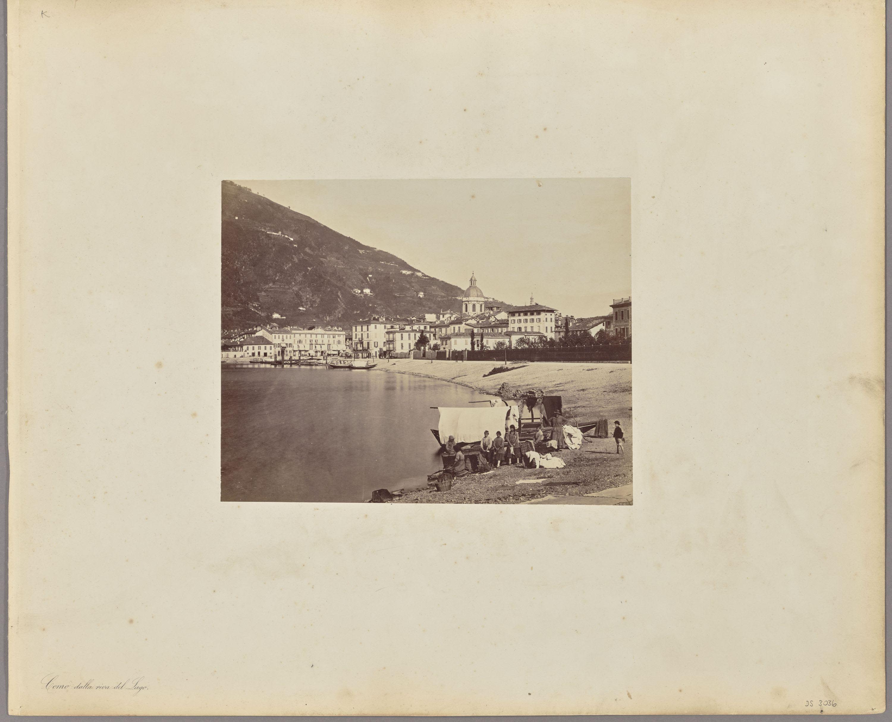 Sammlung | Blick auf Como vom Ufer des Comer Sees aus