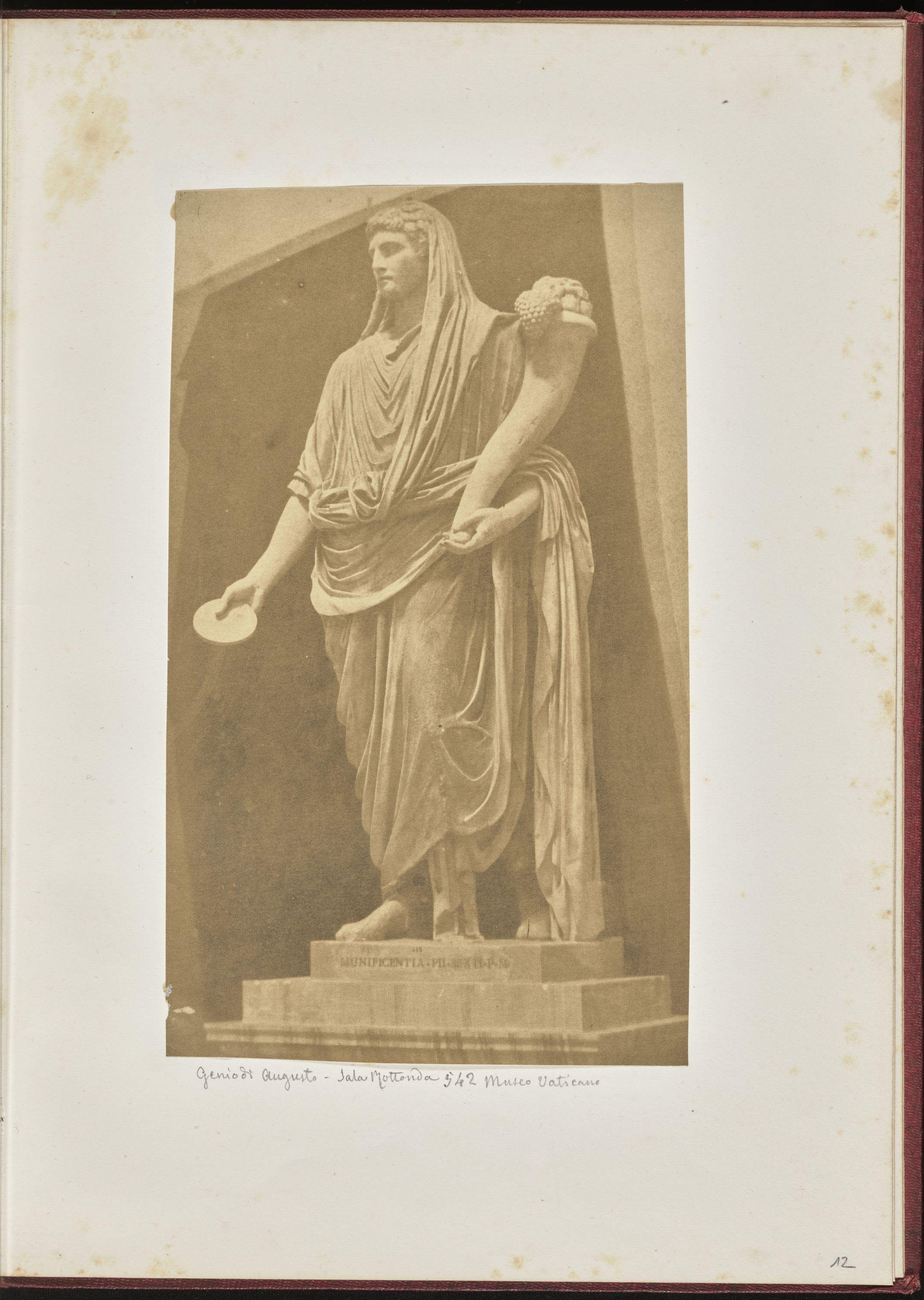 Sammlung | Genius Augusti (Genius mit Füllhorn). Vatikan, Museo Pio ...