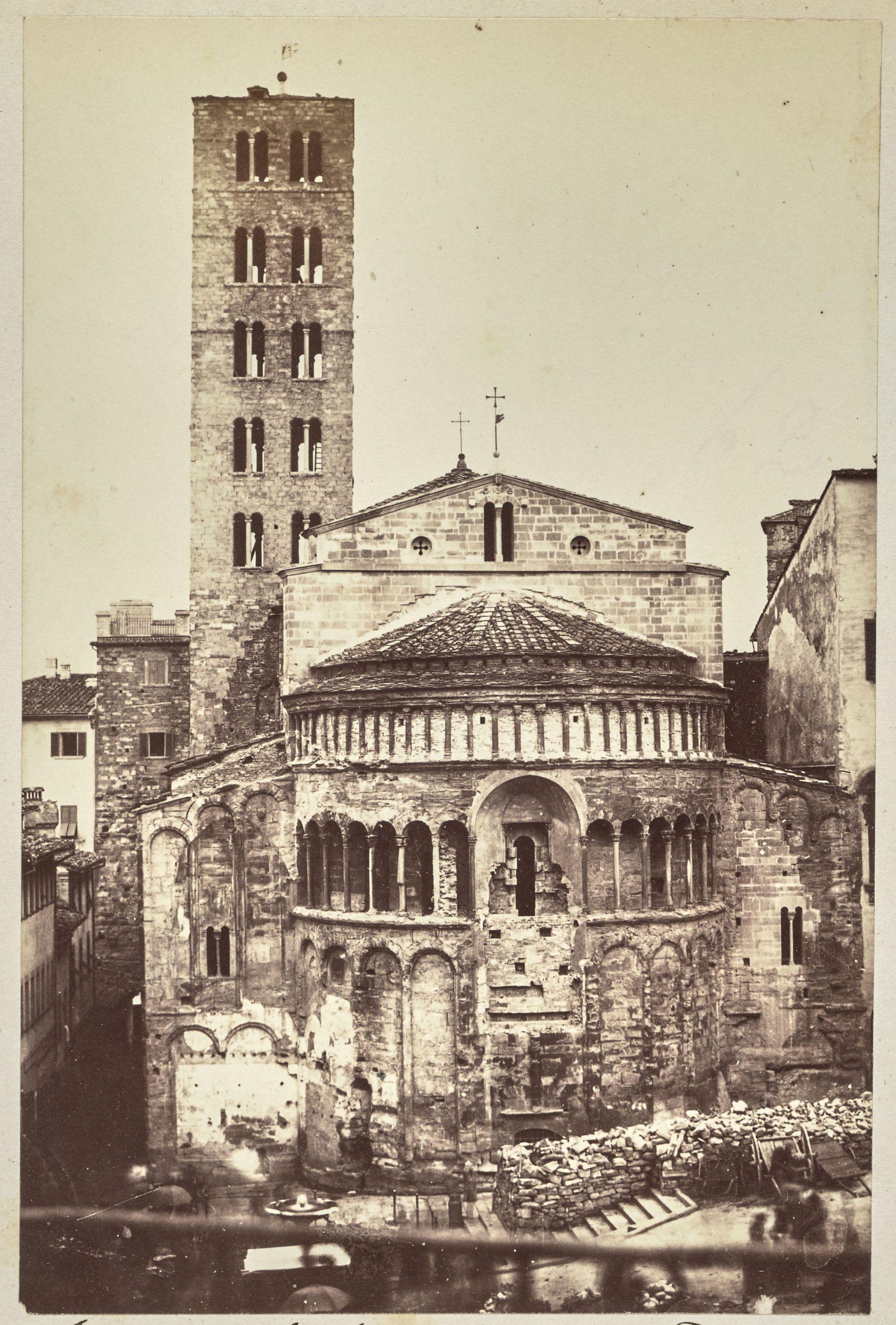 Sammlung | Chorapsis und Campanile von Santa Maria della Pieve in Arezzo