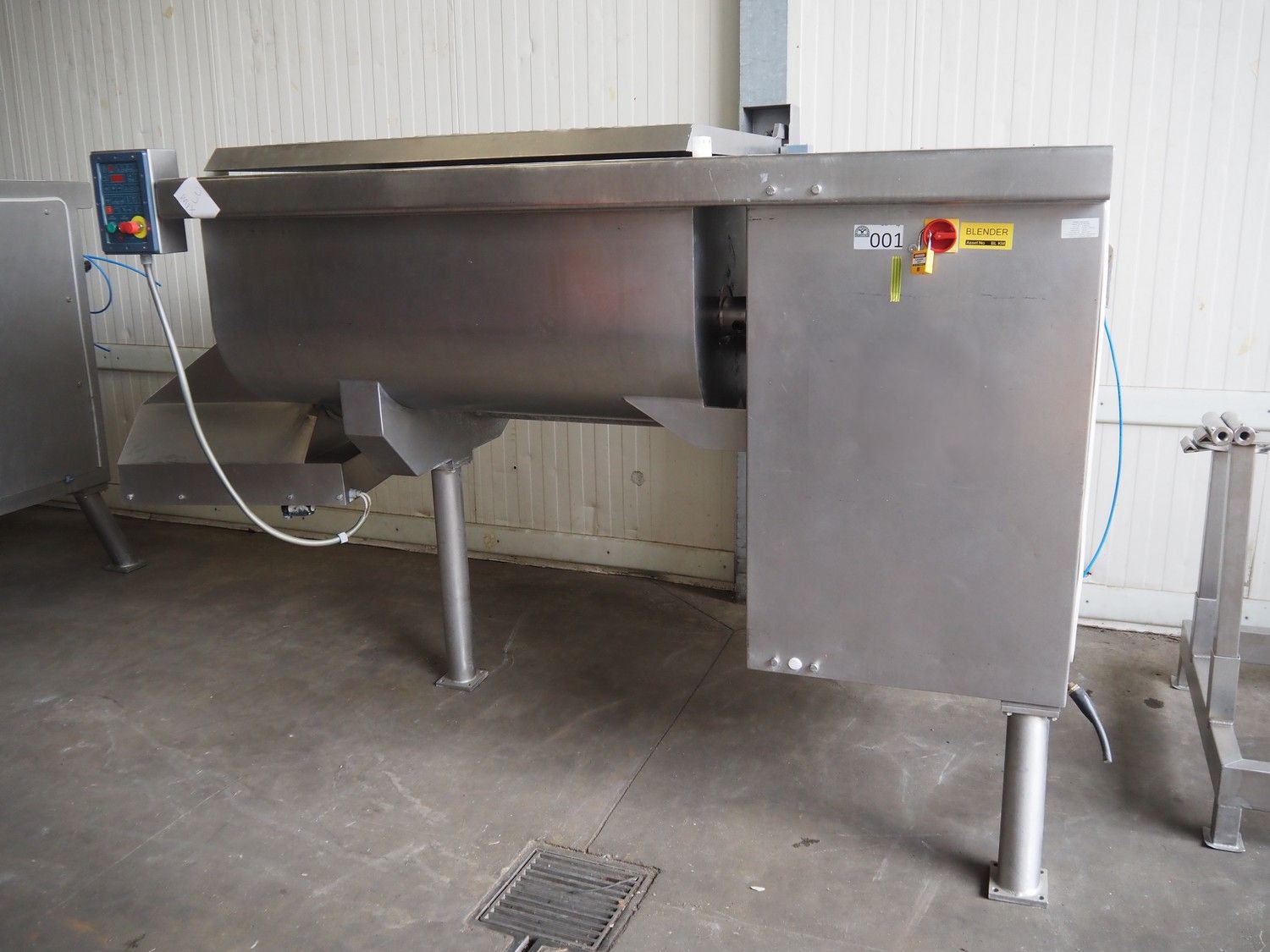 Risco RS 750 Twin-shaft paddle mixer - Food mixers - Food Machinery Zone
