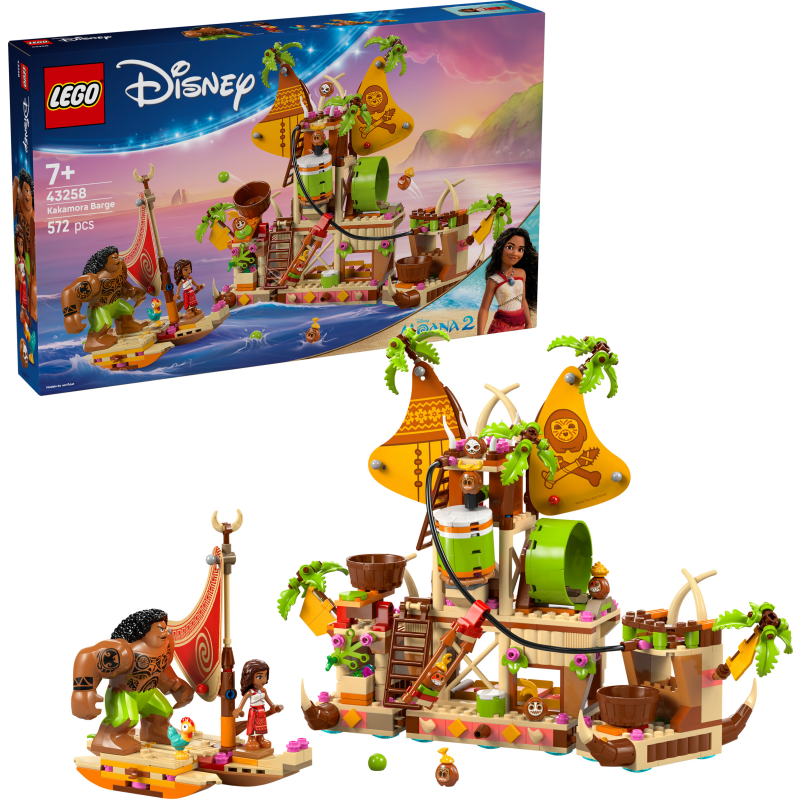 LEGO Disney Princess 43258 Kakamora-alus | tokmanni.fi