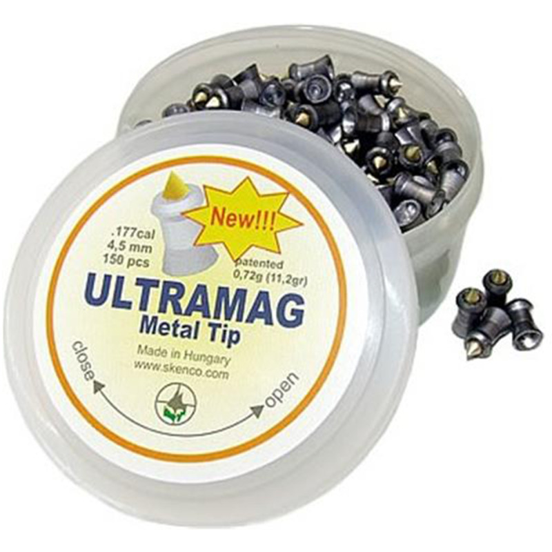 Ilma-aseen erikoisluoti UltraMag 4,5 mm, 150 kpl | tokmanni.fi