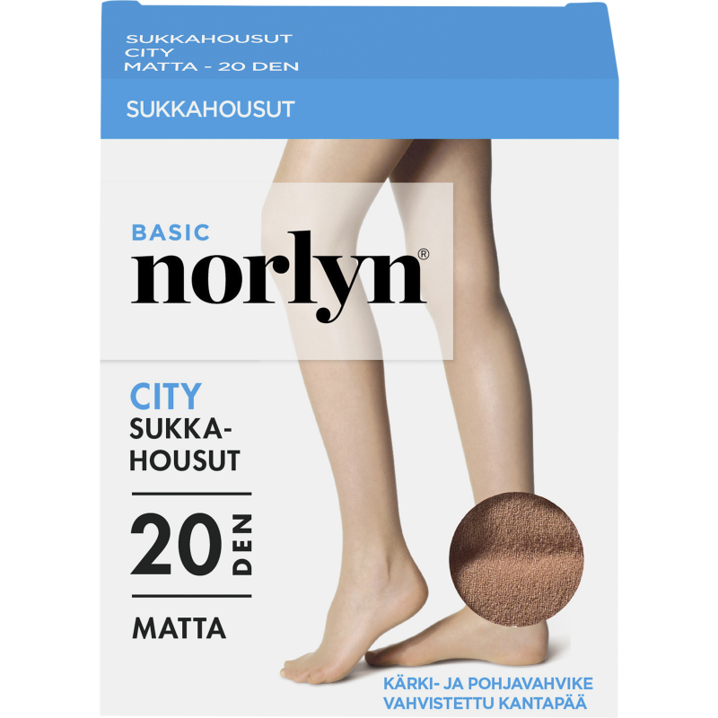 Naisten sukkahousut Norlyn City 20 den | tokmanni.fi
