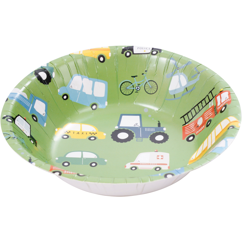 Kartonkilautanen Let's Party 10 kpl 18 cm Auto syvä | tokmanni.fi