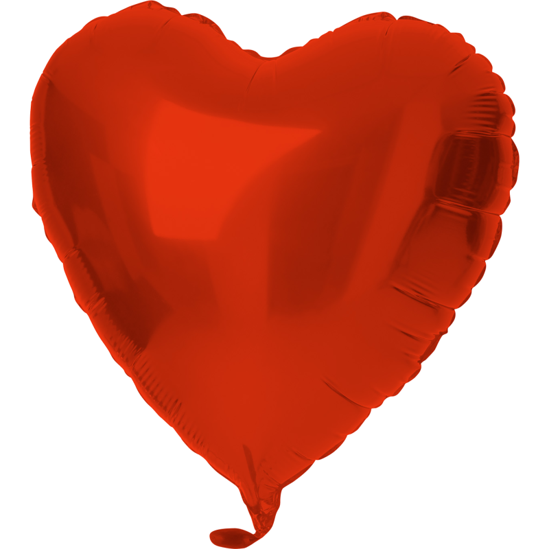 Foliopallo Folat sydän punainen | tokmanni.fi