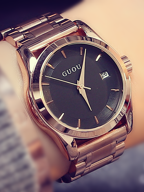 GUOU Brand Trendy Numberless Women Watch - ToMade