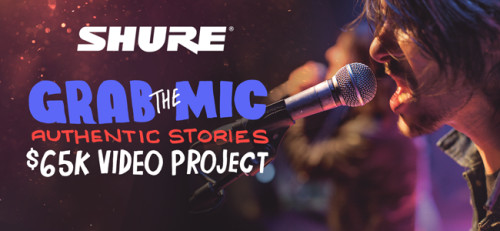 Grab the Mic! Shure Authentic Story Video Project on Tongal.com
