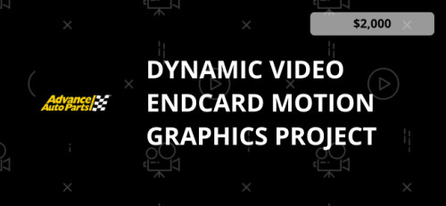 Dynamic Video Endcard Motion Graphics Project on Tongal.com