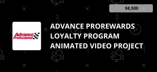 Advance ProRewards Loyalty Program Animated Video Project on Tongal.com