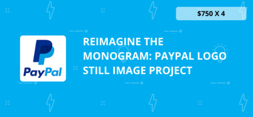 Reimagine the Monogram: PayPal Logo Still Image Project on Tongal.com
