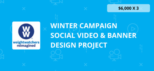 Winter Campaign Social Video & Banner Design Project on Tongal.com