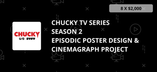 Chucky TV Series Season 2 Episodic Poster Design & Cinemagraph Project ...