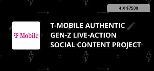 T-Mobile Authentic Gen-Z Live Action Social Content Project on Tongal.com