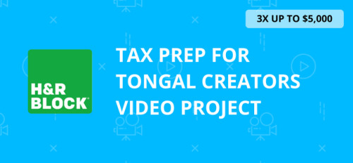Tax Prep for Tongal Creators Video Project on Tongal.com