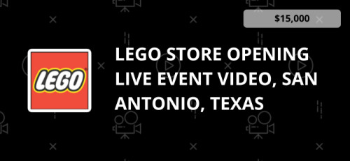 LEGO Store Opening Live Event Video Project, San Antonio, Texas on ...