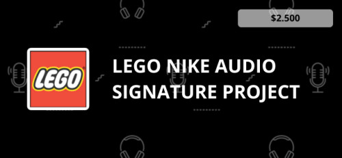 LEGO Nike Audio Signature Project on Tongal.com