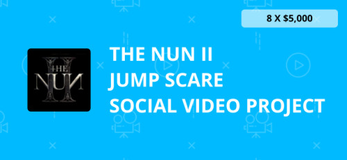 The Nun II Jump Scare Social Video Project on Tongal.com