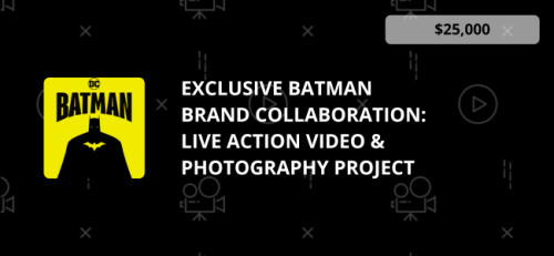 Exclusive Batman Brand Collaboration: Live Action Video & Photography ...
