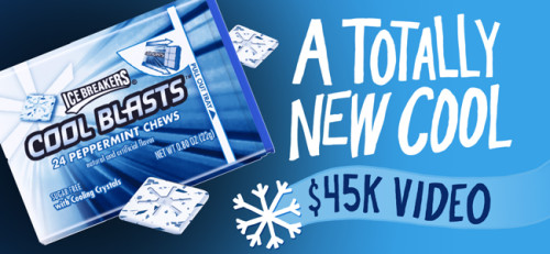 Ice Breakers Cool Blasts “A Totally New Cool” Video Project on Tongal.com
