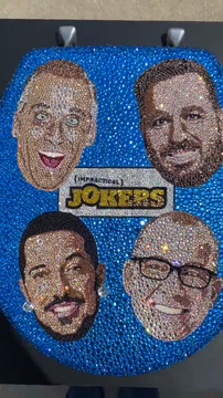 "Jokers in Bling (Impractically Rhinestoned)" by Lindsay Balcom on ...