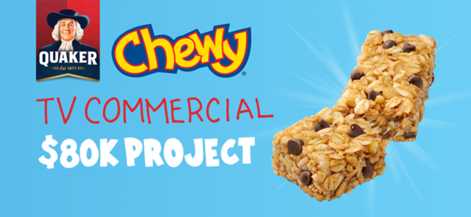 Quaker Chewy Bars TV Commercial Project on Tongal.com