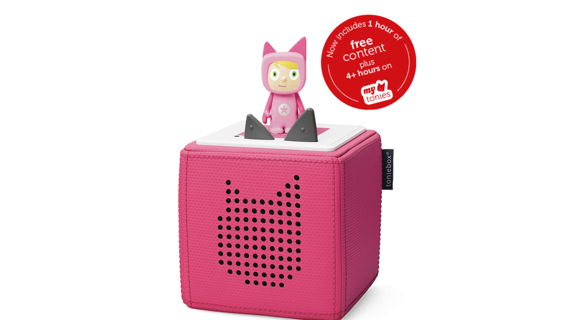 tonies® I Toniebox in pink with Creative-Tonie I Buy now