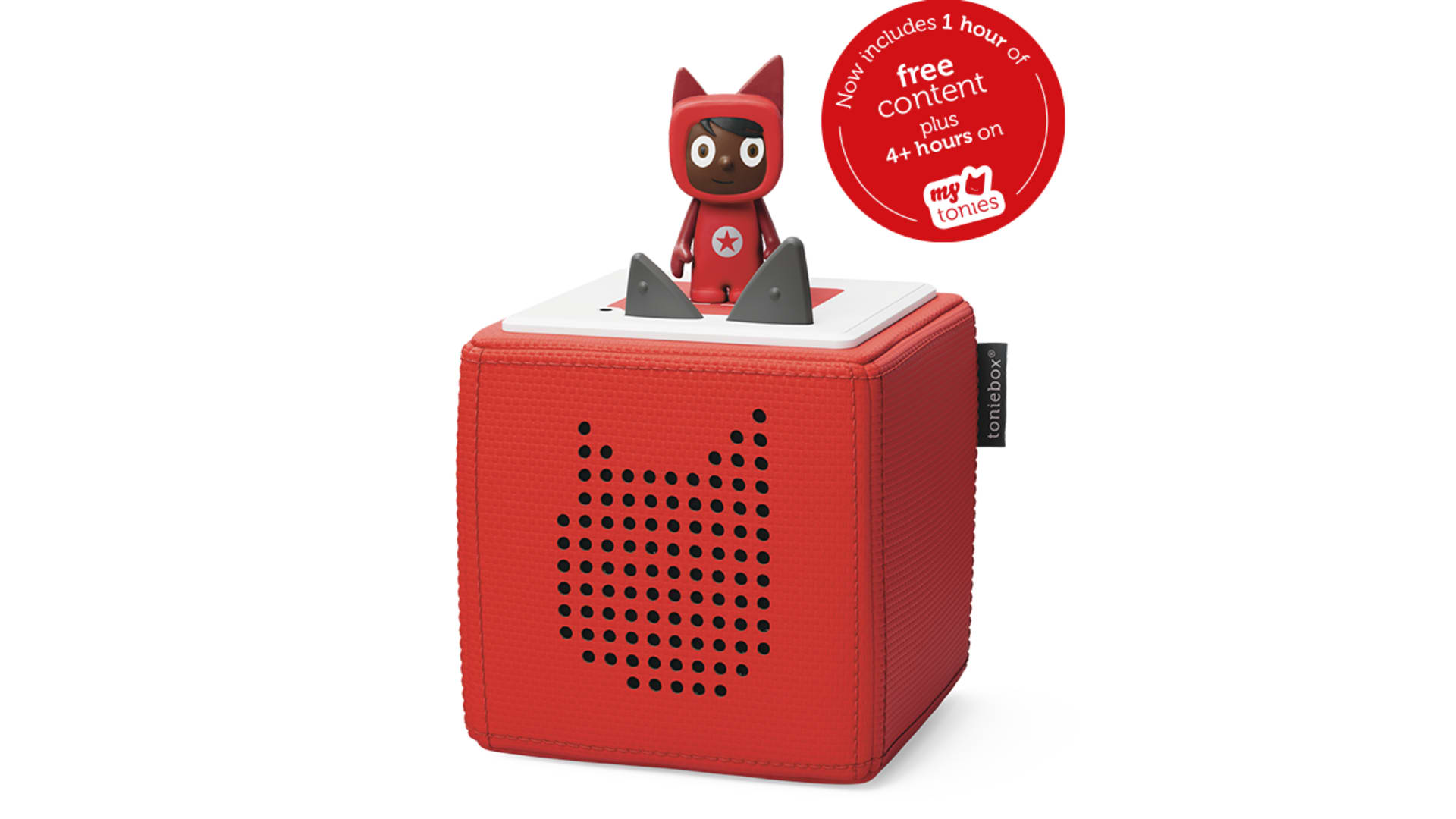 tonies® I Toniebox in red with Creative-Tonie I Buy now