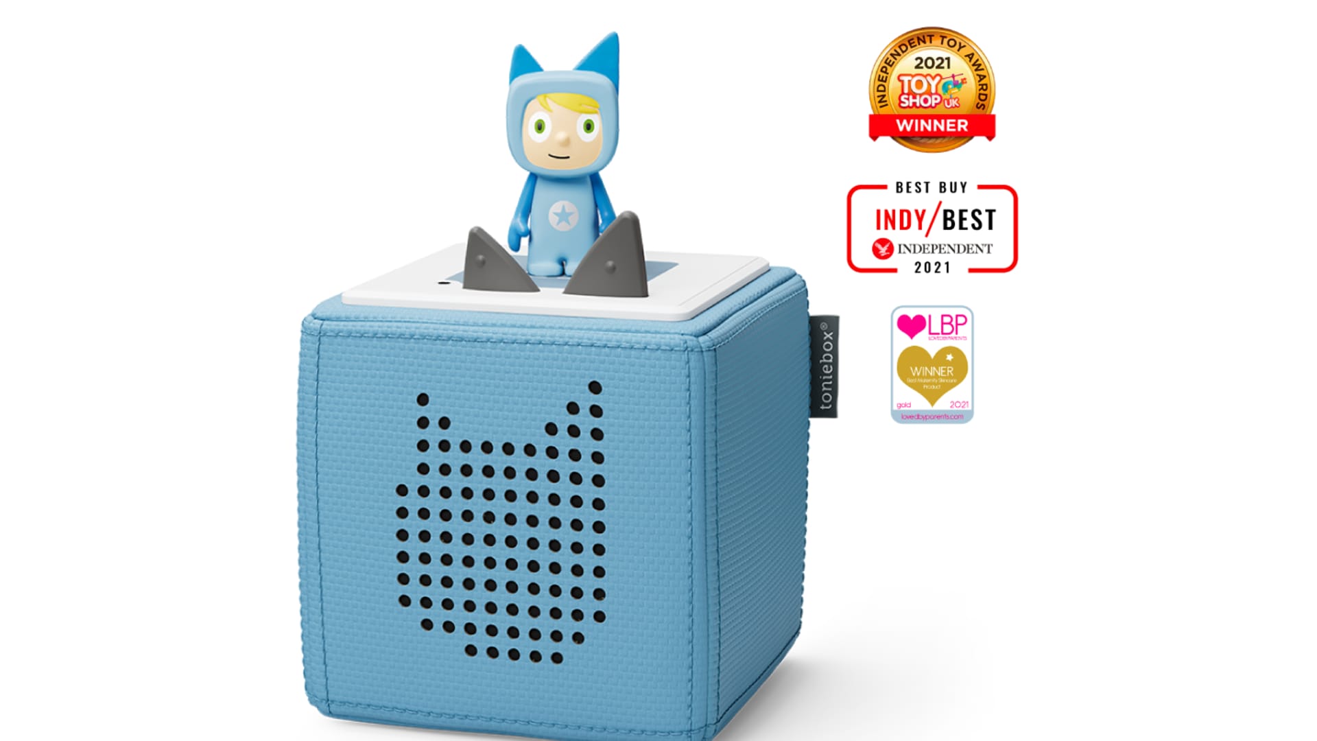 tonies® I Toniebox in light blue with Creative-Tonie I Buy now