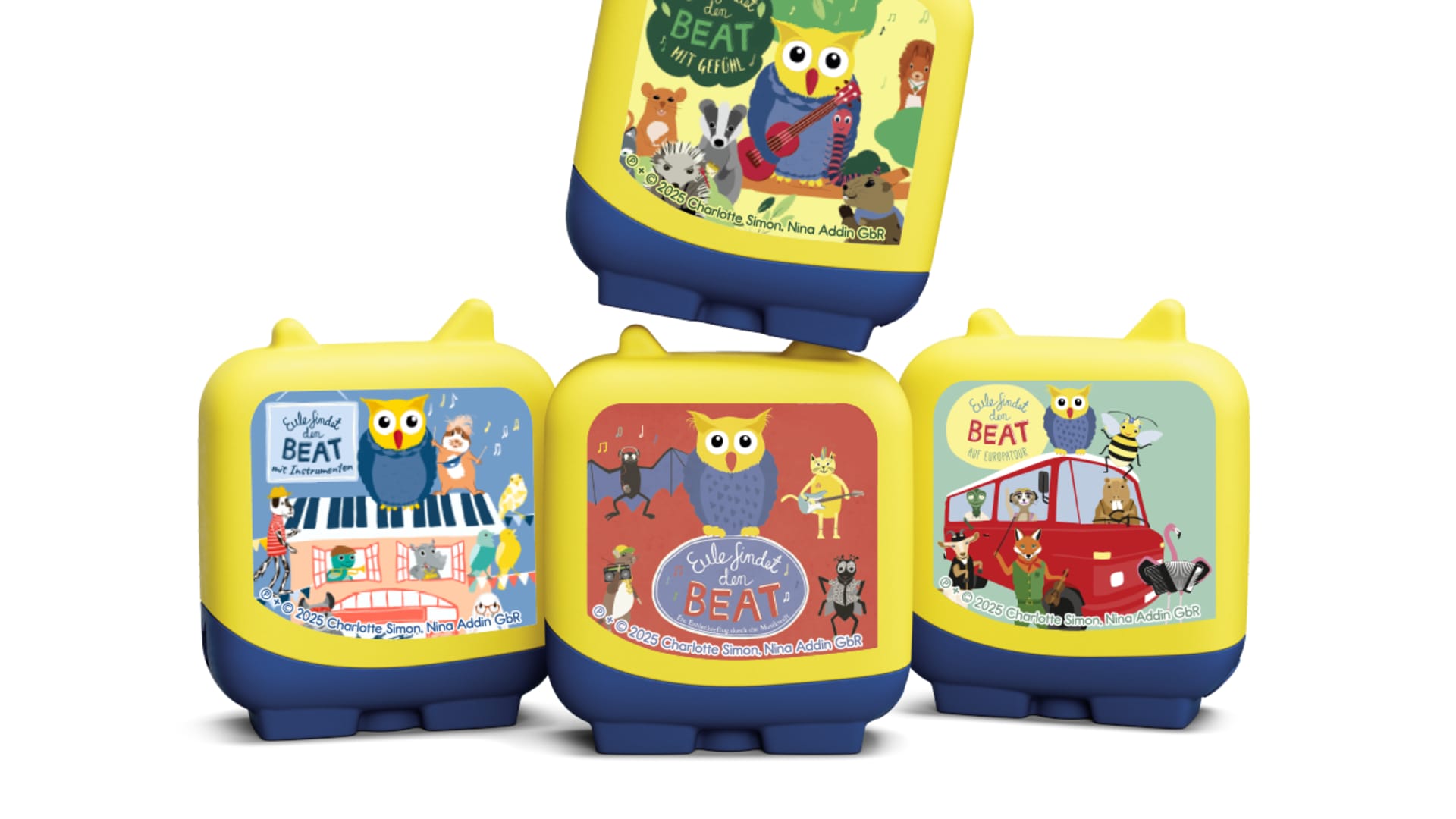 tonies® I Eule findet den Beat Set - Pocket Tonies I Jetzt im ...