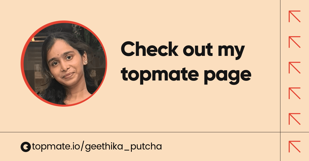 Geethika Putcha - Book a call on Topmate