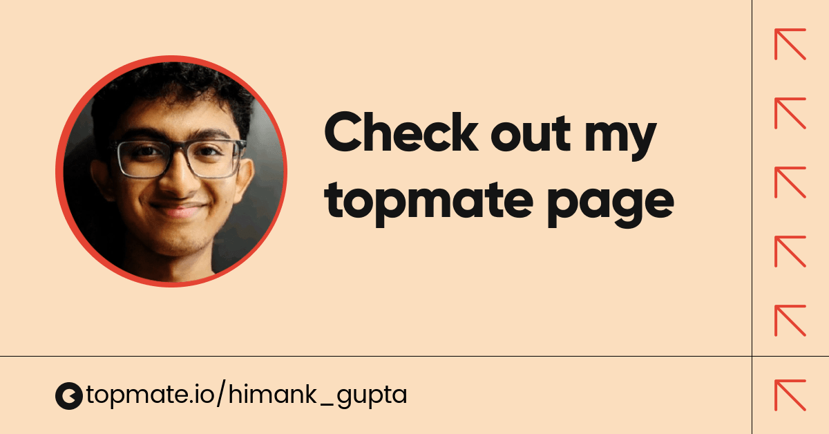 Himank Gupta - Book a call on Topmate