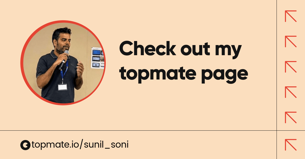 Sunil Soni - Book a call on Topmate