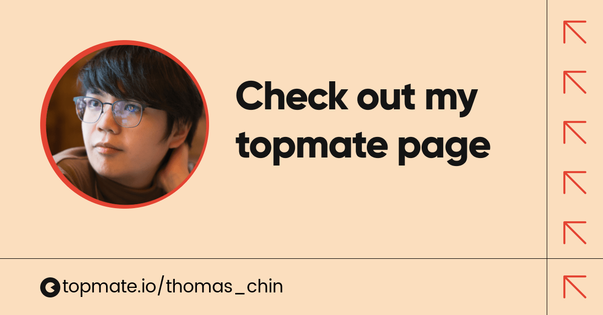 Thomas Chin - Book a call on Topmate