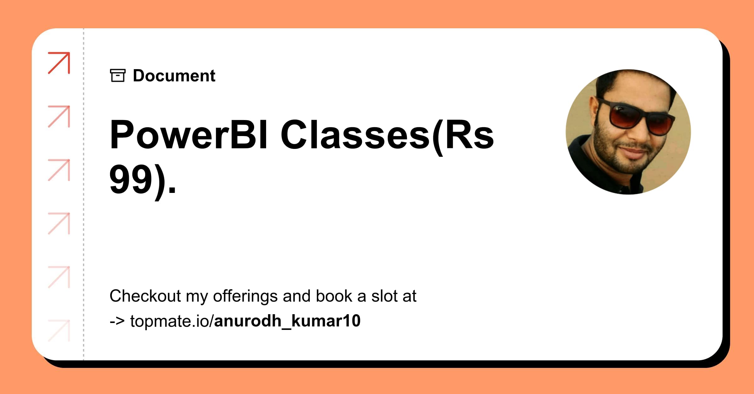 PowerBI Classes(Rs 199). with Anurodh Kumar