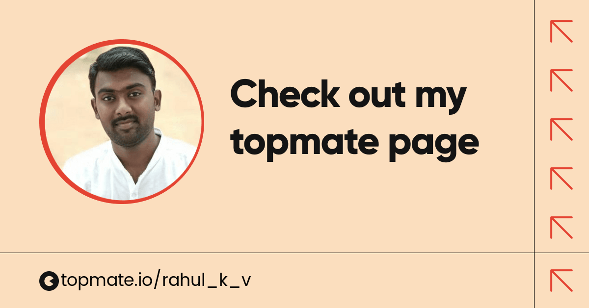 Rahul - Book a call on Topmate