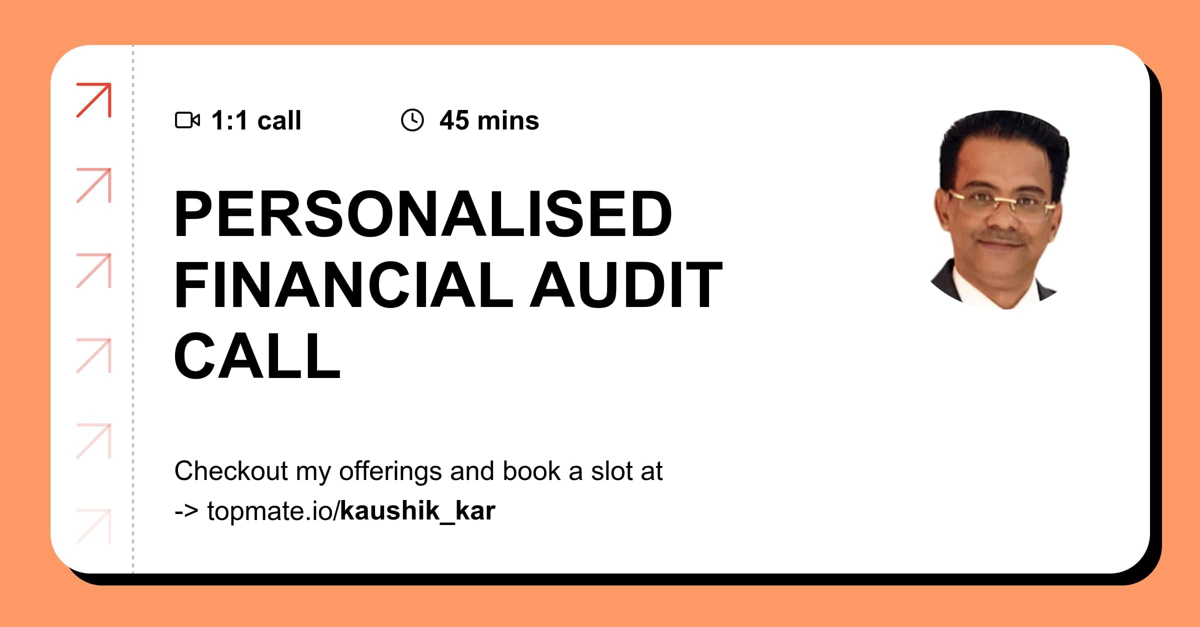 PERSONALISED FINANCIAL "DISCOVERY" CALL with KAUSHIK KAR