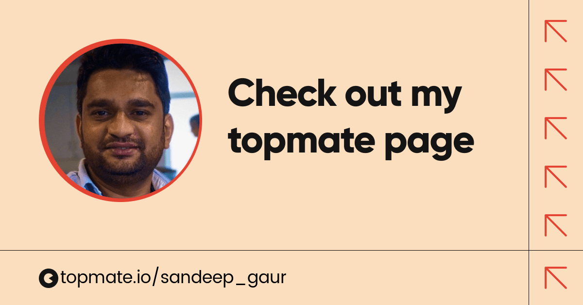 Sandeep Gaur - Book a call on Topmate