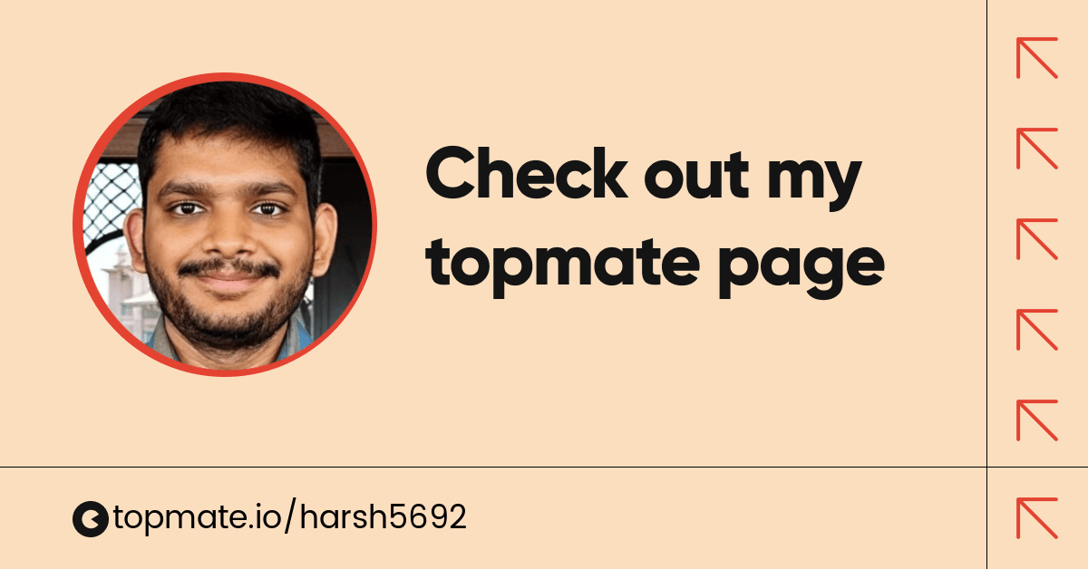 Harsh Agrawal - Book a call on Topmate