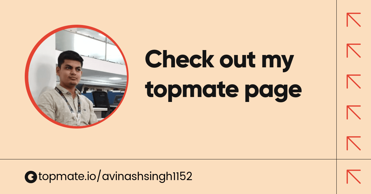 Avinash Kumar Singh - Book a call on Topmate