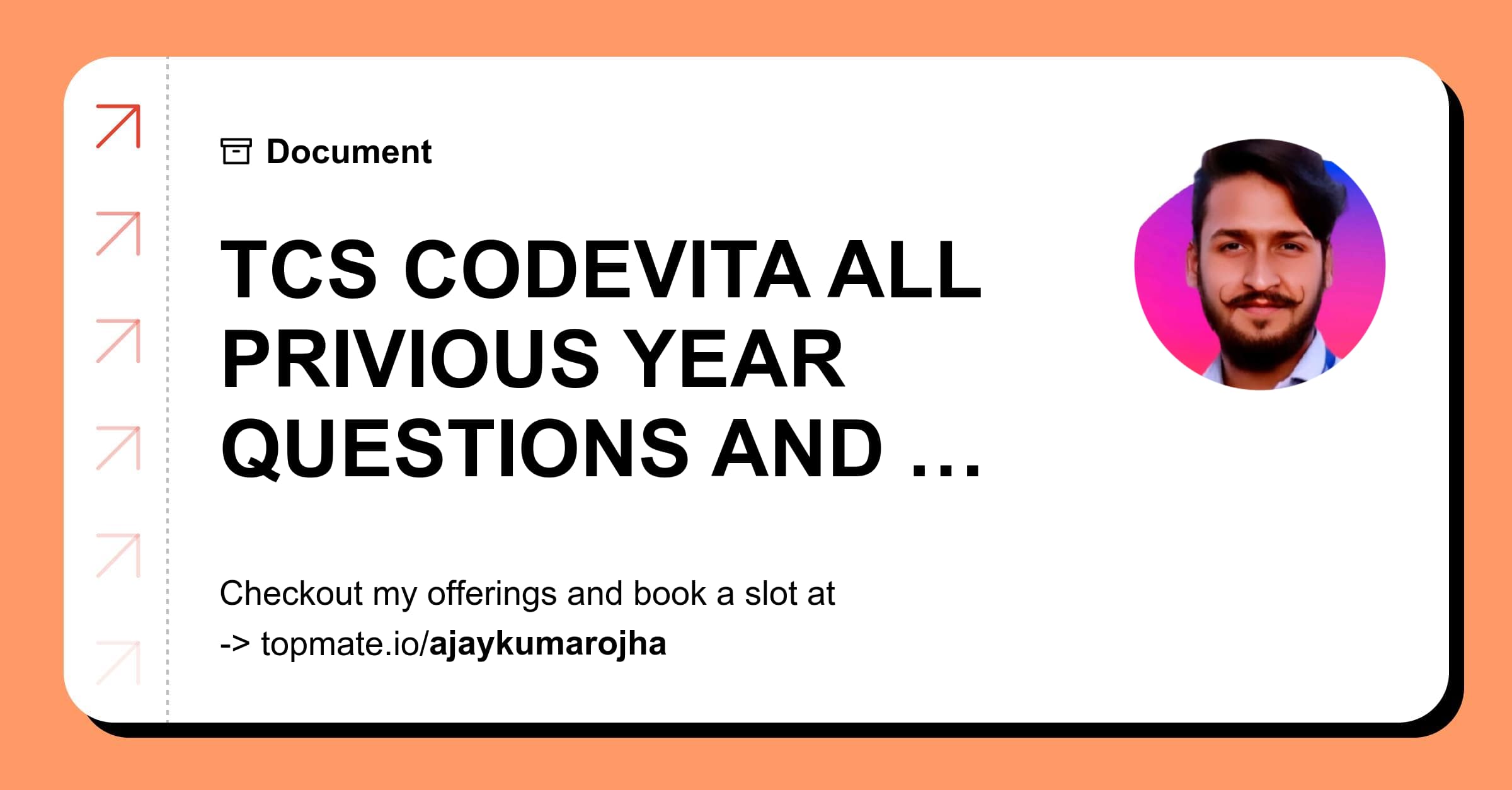 TCS CODEVITA ALL PRIVIOUS YEAR QUESTIONS AND ANS. with Ajay Kumar Ojha