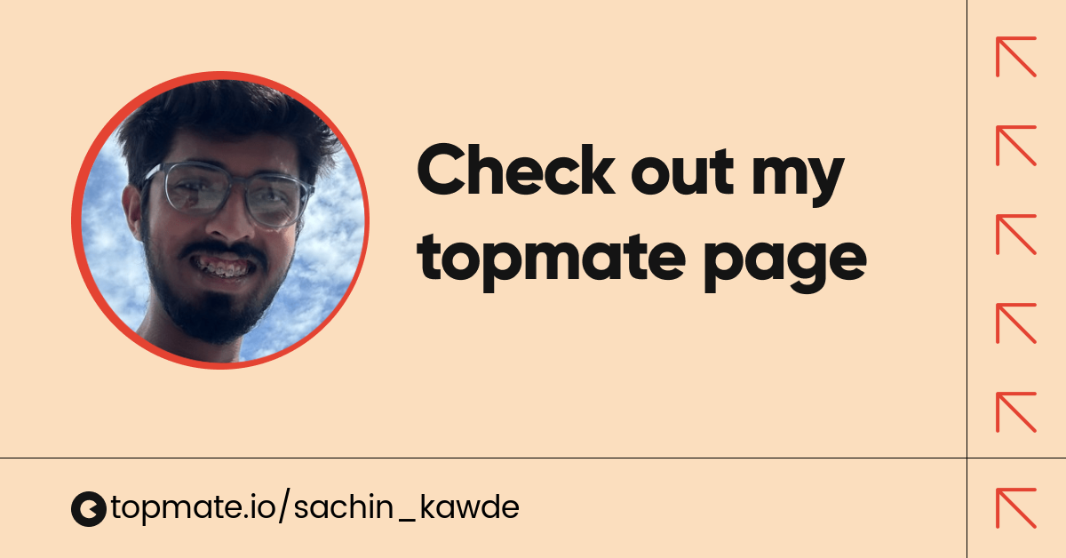Sachin Kawde - Book a call on Topmate