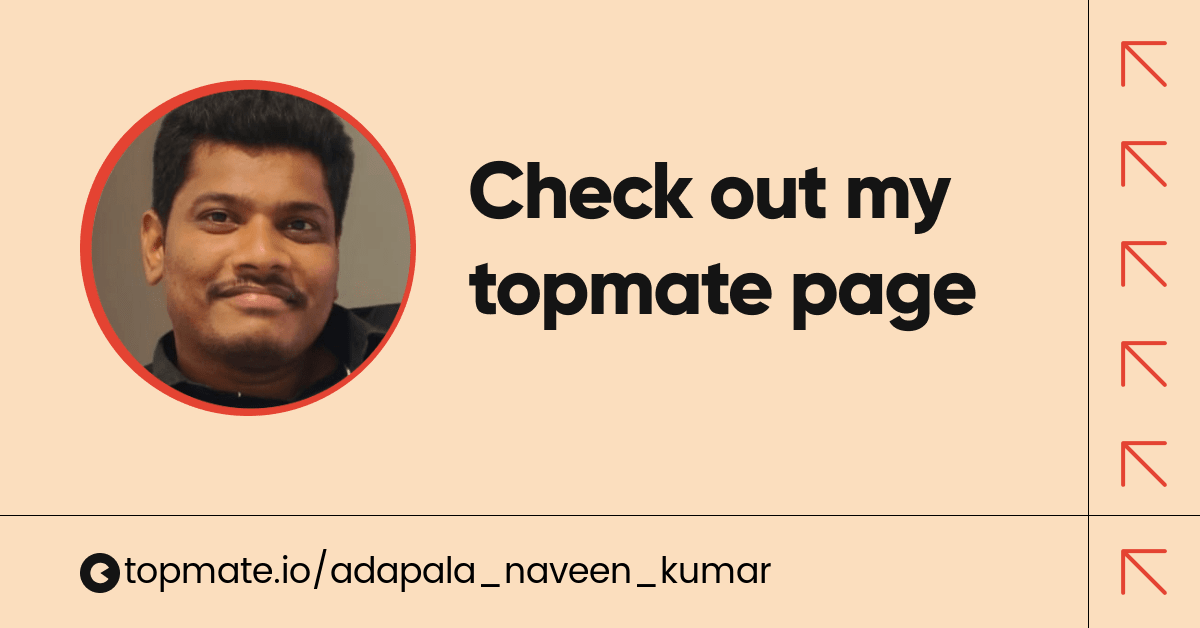 Adapala Naveen Kumar - Book a call on Topmate