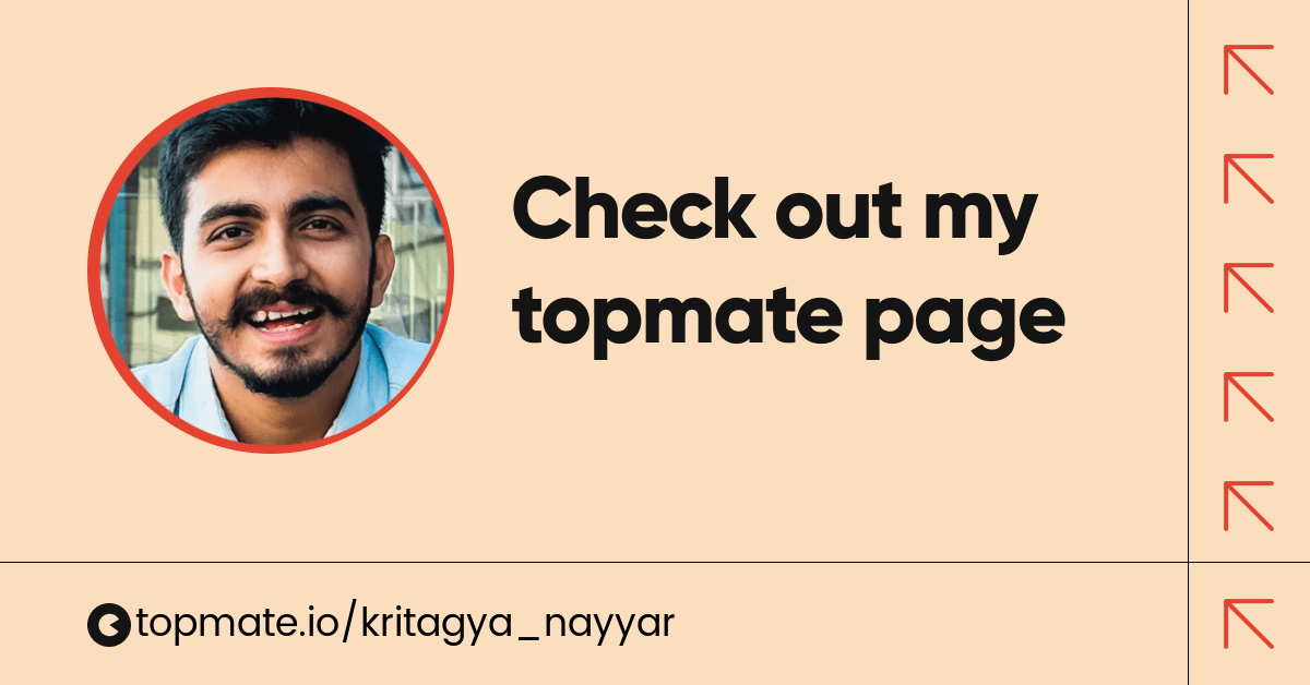 Kritagya Nayyar - Book a call on Topmate