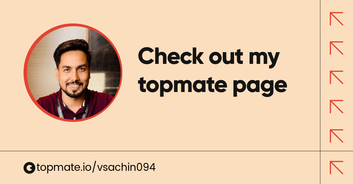 Sachin Verma - Book a call on Topmate