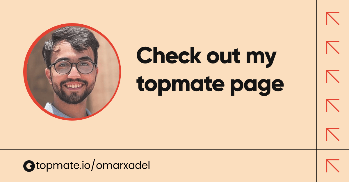 Omar Adel - Book a call on Topmate