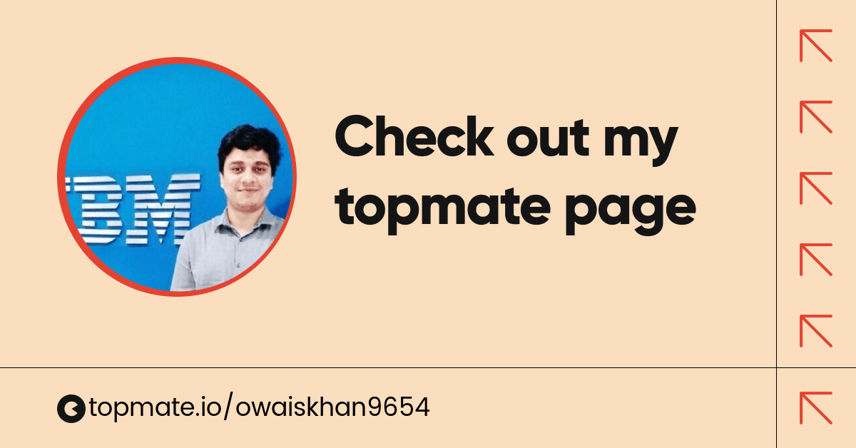 Owais Ahmad - Book a call on Topmate